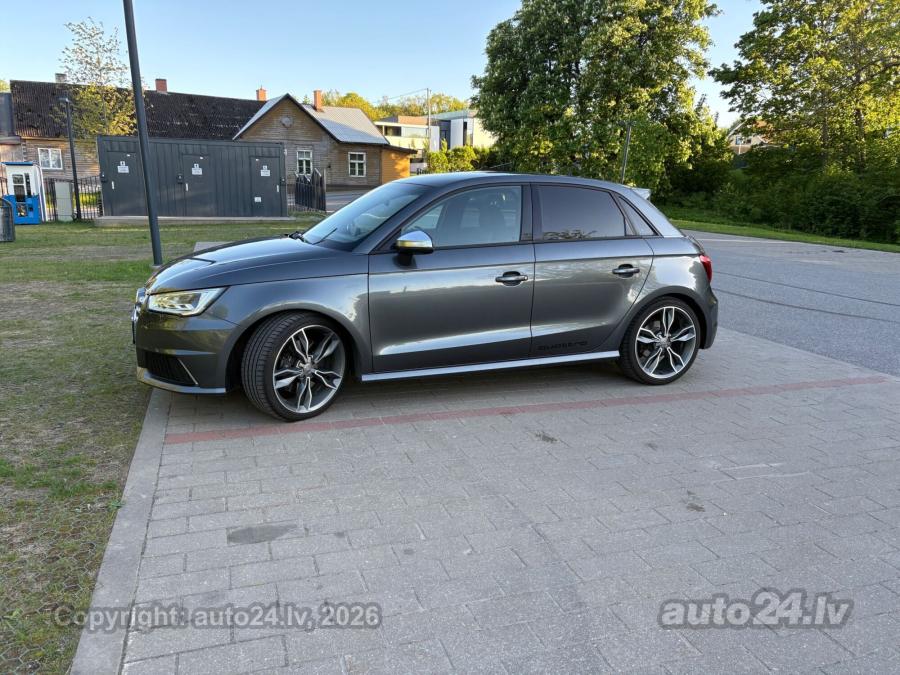 Pelēks Audi S1 2015 Rakvere, ar dzinēja tilpumu 2.00 L un nobraukumu 118 tūkst. km par 22800 €, foto 7 vietnē AUTOMOTO.COM.LV