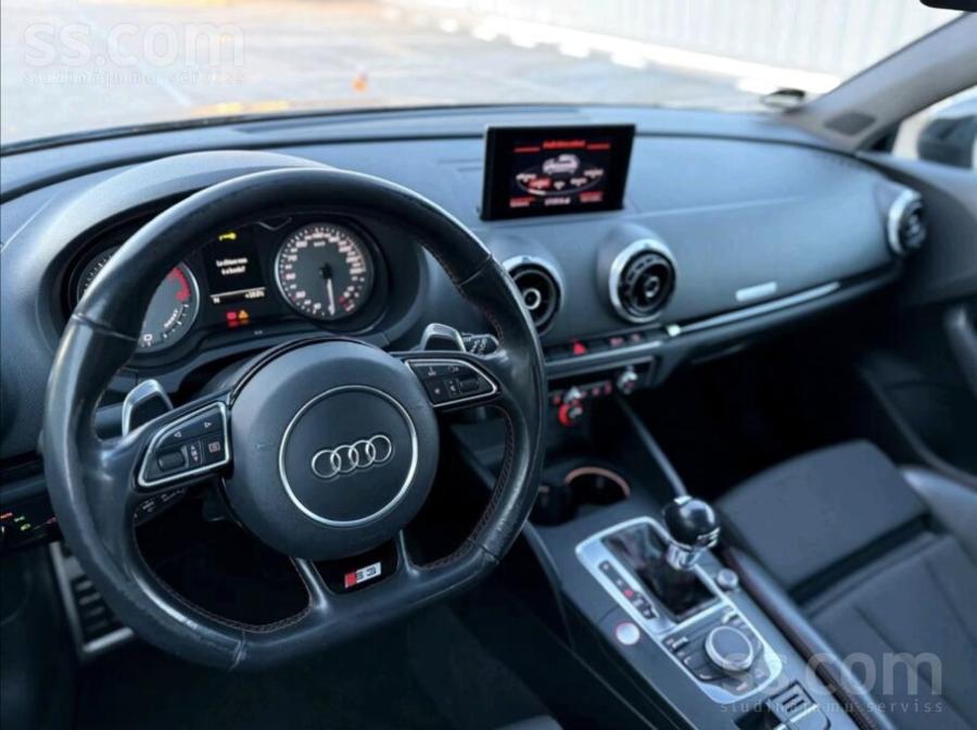 Melns Audi S3 2014 Rīga, ar dzinēja tilpumu 2.00 L un nobraukumu 160 tūkst. km par 20500 €, foto 11 vietnē AUTOMOTO.COM.LV