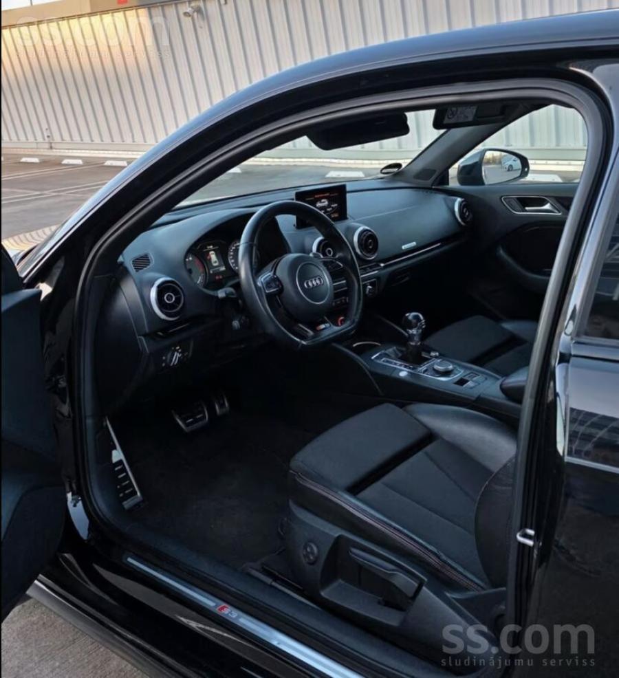 Melns Audi S3 2014 Rīga, ar dzinēja tilpumu 2.00 L un nobraukumu 160 tūkst. km par 20500 €, foto 12 vietnē AUTOMOTO.COM.LV