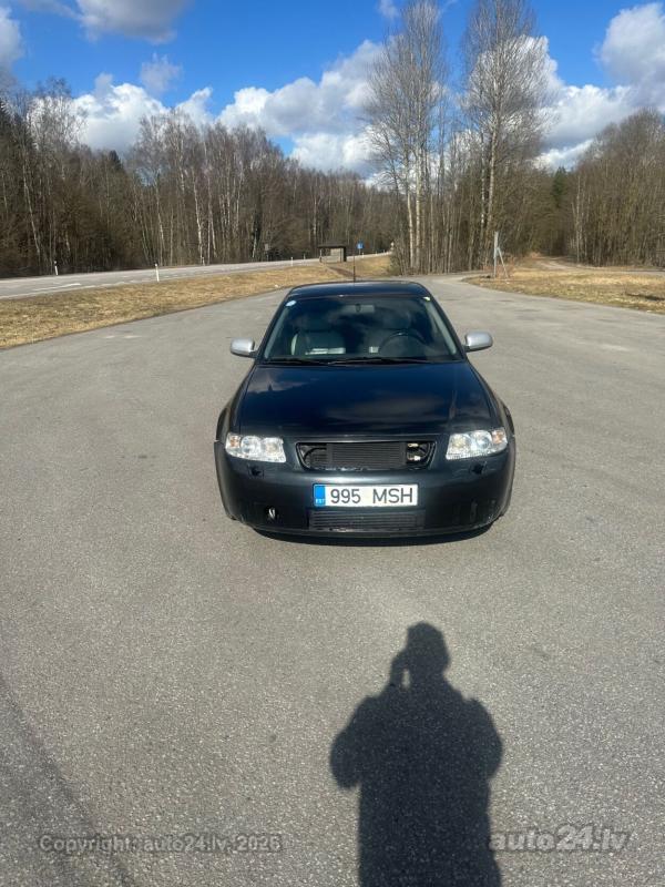 Black Audi S3 2001 in Tallinn, with an engine capacity of 1.80 L and mileage of 260 thousand km for 11000 €, photo 3 on AUTOMOTO.COM.LV