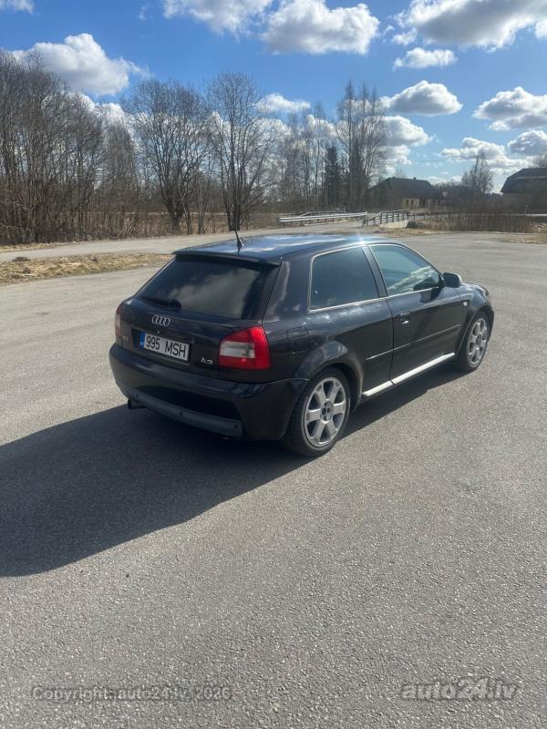 Black Audi S3 2001 in Tallinn, with an engine capacity of 1.80 L and mileage of 260 thousand km for 11000 €, photo 5 on AUTOMOTO.COM.LV