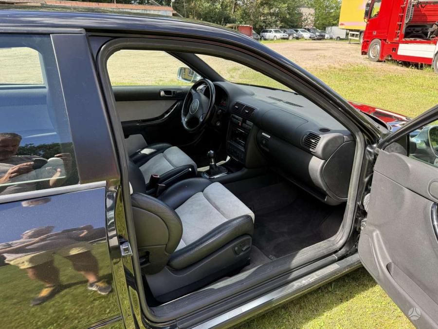Black Audi S3 2002 in Visaginas, with an engine capacity of 1.78 L and mileage of 212 thousand km for 12500 €, photo 9 on AUTOMOTO.COM.LV