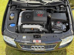 Black Audi S3 2002 in Visaginas, with an engine capacity of 1.78 L and mileage of 212 thousand km for 12500 €, photo 11 on AUTOMOTO.COM.LV