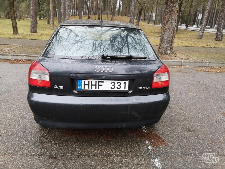 Melns Audi S3 2003 Druskininkai, ar dzinēja tilpumu 1.90 L un nobraukumu 343 tūkst. km par 1200 €, foto 3 vietnē AUTOMOTO.COM.LV