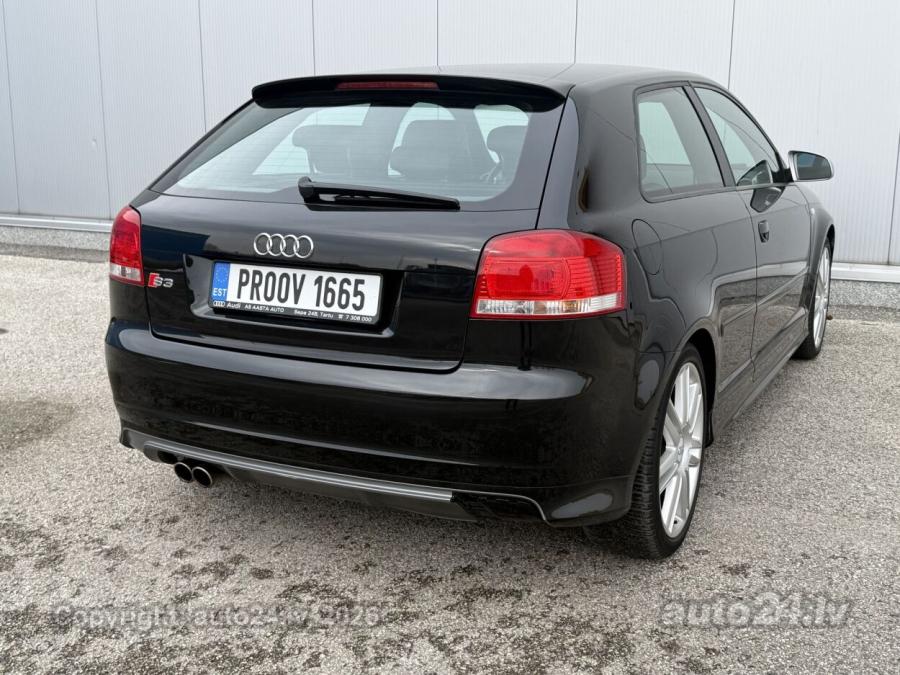 Melns Audi S3 2007 Tartu, ar dzinēja tilpumu 2.00 L un nobraukumu 243 tūkst. km par 9800 €, foto 8 vietnē AUTOMOTO.COM.LV