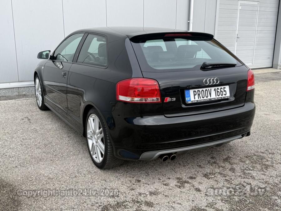 Melns Audi S3 2007 Tartu, ar dzinēja tilpumu 2.00 L un nobraukumu 243 tūkst. km par 9800 €, foto 9 vietnē AUTOMOTO.COM.LV
