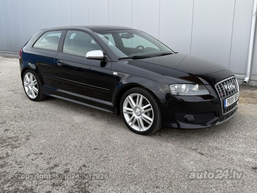Melns Audi S3 2007 Tartu, ar dzinēja tilpumu 2.00 L un nobraukumu 243 tūkst. km par 9800 €, foto 12 vietnē AUTOMOTO.COM.LV