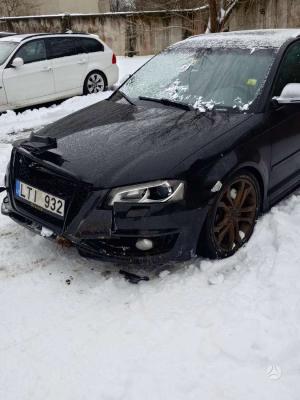 Black Audi S3 2008 in Kaunas, with an engine capacity of 1.98 L and mileage of 330 thousand km for 4500 €, photo 2 on AUTOMOTO.COM.LV