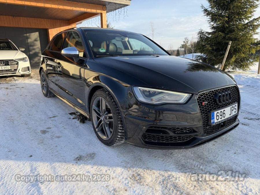 Black Audi S3 2016 in Tartu, with an engine capacity of 2.00 L and mileage of 206 thousand km for 24800 €, photo 1 on AUTOMOTO.COM.LV