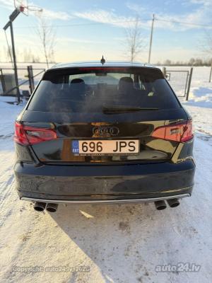 Black Audi S3 2016 in Tartu, with an engine capacity of 2.00 L and mileage of 206 thousand km for 24800 €, photo 3 on AUTOMOTO.COM.LV