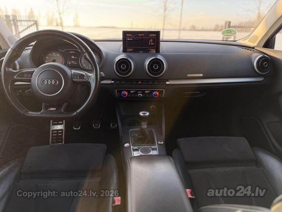 Black Audi S3 2016 in Tartu, with an engine capacity of 2.00 L and mileage of 206 thousand km for 24800 €, photo 5 on AUTOMOTO.COM.LV