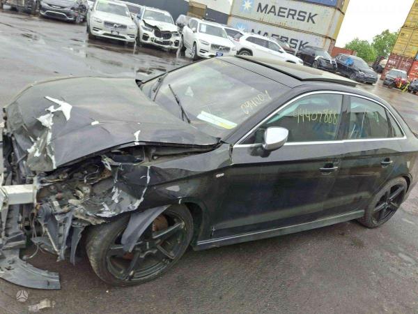 Black Audi S3 2015 in Vilnius, with an engine capacity of 2.00 L and mileage of 142 thousand km for 8800 €, photo 7 on AUTOMOTO.COM.LV