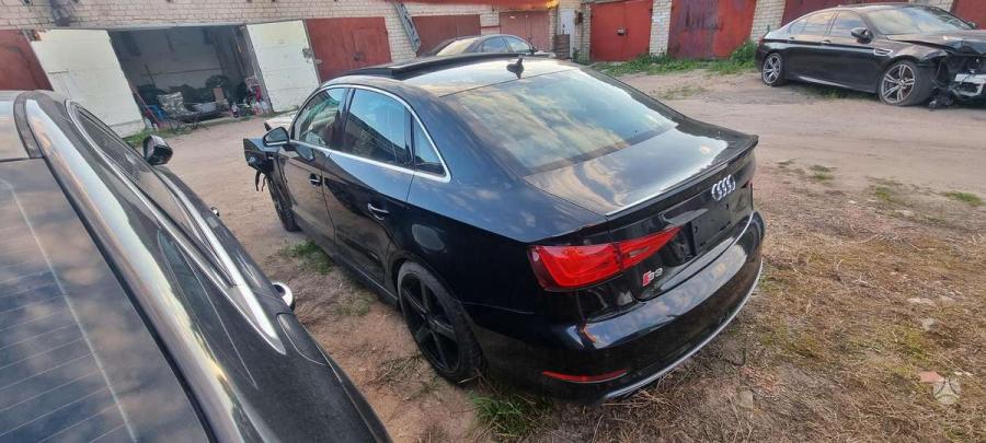 Melns Audi S3 2015 Viļņa, ar dzinēja tilpumu 2.00 L un nobraukumu 147 tūkst. km par 8800 €, foto 6 vietnē AUTOMOTO.COM.LV