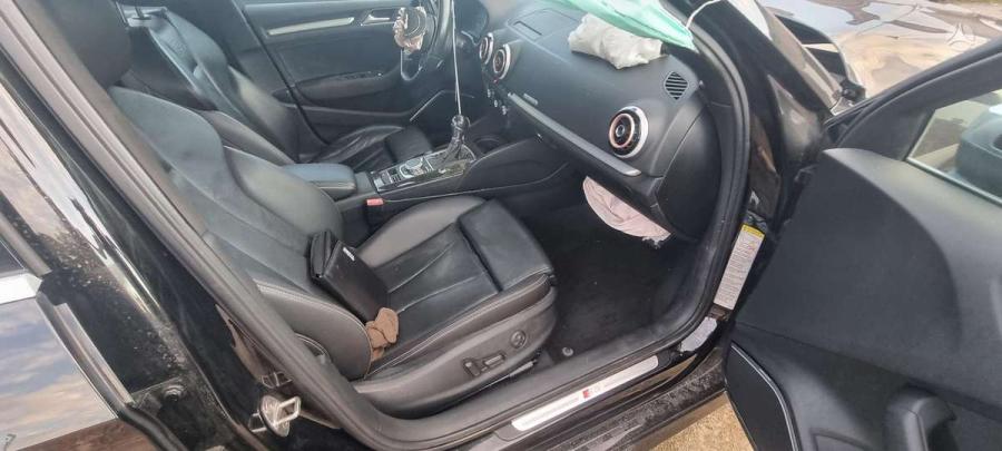 Black Audi S3 2015 in Vilnius, with an engine capacity of 2.00 L and mileage of 147 thousand km for 8500 €, photo 29 on AUTOMOTO.COM.LV