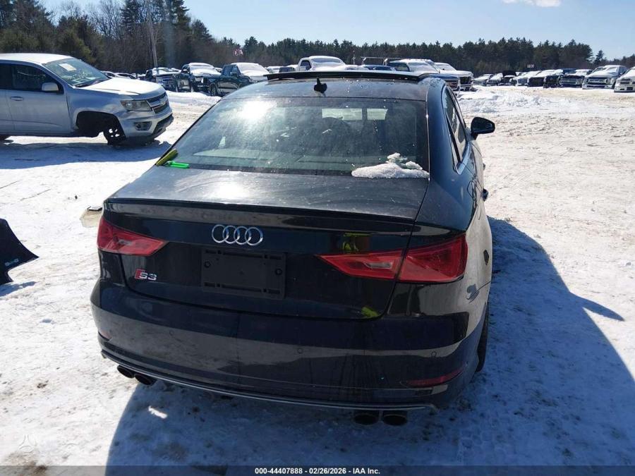 Melns Audi S3 2015 Viļņa, ar dzinēja tilpumu 2.00 L un nobraukumu 147 tūkst. km par 8400 €, foto 6 vietnē AUTOMOTO.COM.LV