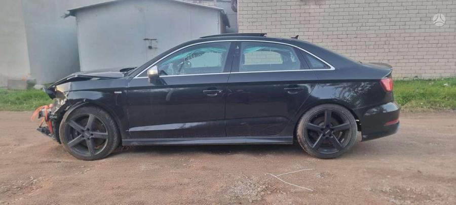 Black Audi S3 2015 in Vilnius, with an engine capacity of 2.00 L and mileage of 147 thousand km for 8400 €, photo 6 on AUTOMOTO.COM.LV