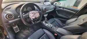 Black Audi S3 2015 in Vilnius, with an engine capacity of 2.00 L and mileage of 147 thousand km for 8400 €, photo 15 on AUTOMOTO.COM.LV