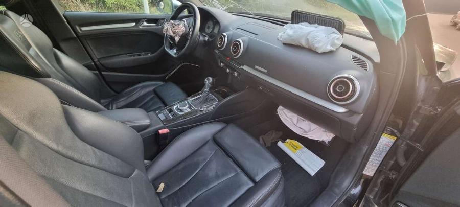 Black Audi S3 2015 in Vilnius, with an engine capacity of 2.00 L and mileage of 147 thousand km for 8400 €, photo 19 on AUTOMOTO.COM.LV