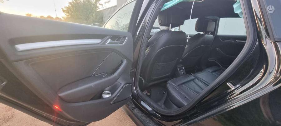 Black Audi S3 2015 in Vilnius, with an engine capacity of 2.00 L and mileage of 147 thousand km for 8400 €, photo 22 on AUTOMOTO.COM.LV