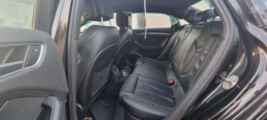 Black Audi S3 2015 in Vilnius, with an engine capacity of 2.00 L and mileage of 147 thousand km for 8400 €, photo 23 on AUTOMOTO.COM.LV