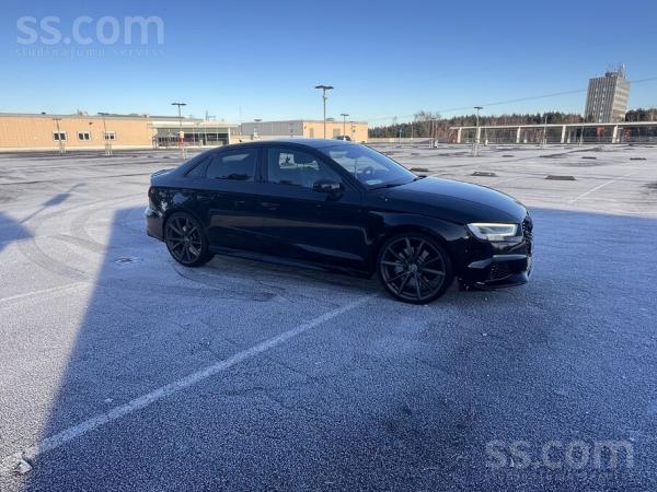 Black Audi S3 2016 in Riga, with an engine capacity of 2.00 L and mileage of 201 thousand km for 21750 €, photo 3 on AUTOMOTO.COM.LV