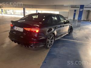 Black Audi S3 2016 in Riga, with an engine capacity of 2.00 L and mileage of 201 thousand km for 21750 €, photo 6 on AUTOMOTO.COM.LV