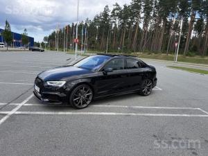 Black Audi S3 2016 in Riga, with an engine capacity of 2.00 L and mileage of 203 thousand km for 15550 €, photo 3 on AUTOMOTO.COM.LV