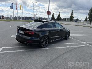 Black Audi S3 2016 in Riga, with an engine capacity of 2.00 L and mileage of 203 thousand km for 15550 €, photo 7 on AUTOMOTO.COM.LV