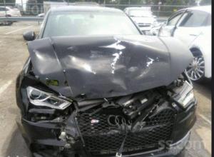 Black Audi S3 2016 in Riga, with an engine capacity of 2.00 L and mileage of 203 thousand km for 15550 €, photo 16 on AUTOMOTO.COM.LV