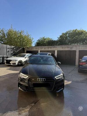 Black Audi S3 2017 in Vilnius, with an engine capacity of 1.98 L and mileage of 190 thousand km for 1 €, photo  on AUTOMOTO.COM.LV