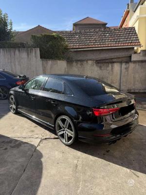 Black Audi S3 2017 in Vilnius, with an engine capacity of 1.98 L and mileage of 190 thousand km for 1 €, photo 3 on AUTOMOTO.COM.LV