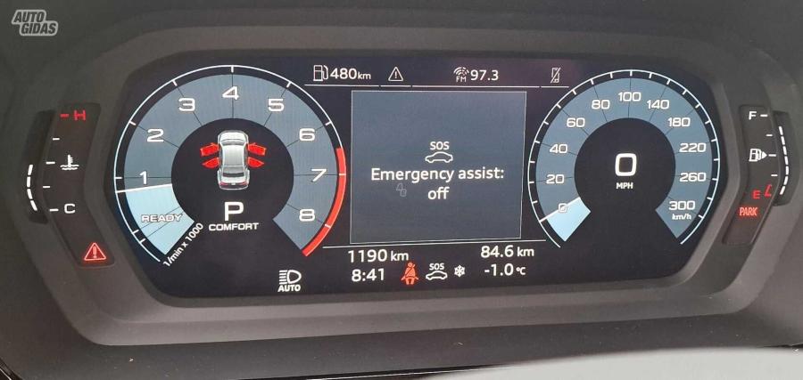 Melns Audi S3 2024 Viļņa, ar dzinēja tilpumu 2.00 L un nobraukumu 2 tūkst. km par 40000 €, foto 10 vietnē AUTOMOTO.COM.LV