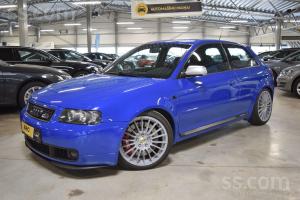 Blue Audi S3 2001 in Riga, with an engine capacity of 1.80 L and mileage of 304 thousand km for 16900 €, photo  on AUTOMOTO.COM.LV