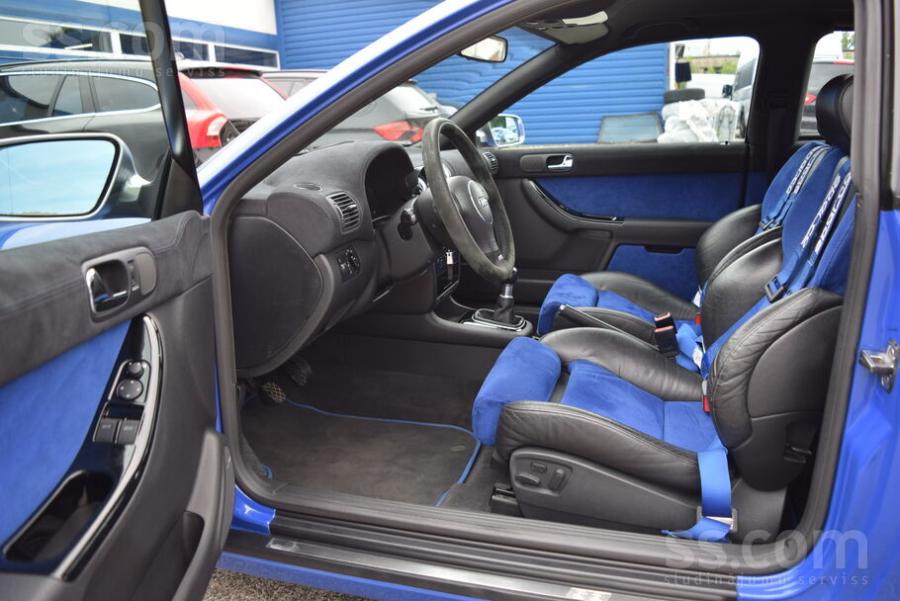 Zils Audi S3 2001 Rīga, ar dzinēja tilpumu 1.80 L un nobraukumu 304 tūkst. km par 14900 €, foto 4 vietnē AUTOMOTO.COM.LV