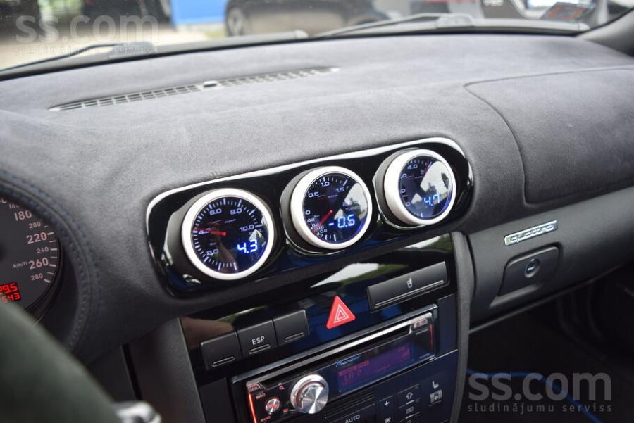 Zils Audi S3 2001 Rīga, ar dzinēja tilpumu 1.80 L un nobraukumu 304 tūkst. km par 14900 €, foto 9 vietnē AUTOMOTO.COM.LV