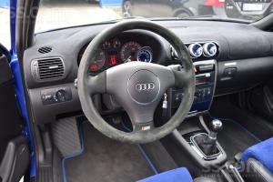 Zils Audi S3 2001 Rīga, ar dzinēja tilpumu 1.80 L un nobraukumu 304 tūkst. km par 14900 €, foto 10 vietnē AUTOMOTO.COM.LV