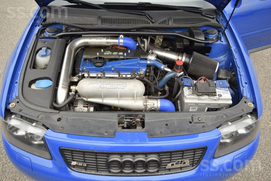 Zils Audi S3 2001 Rīga, ar dzinēja tilpumu 1.80 L un nobraukumu 304 tūkst. km par 14900 €, foto 14 vietnē AUTOMOTO.COM.LV