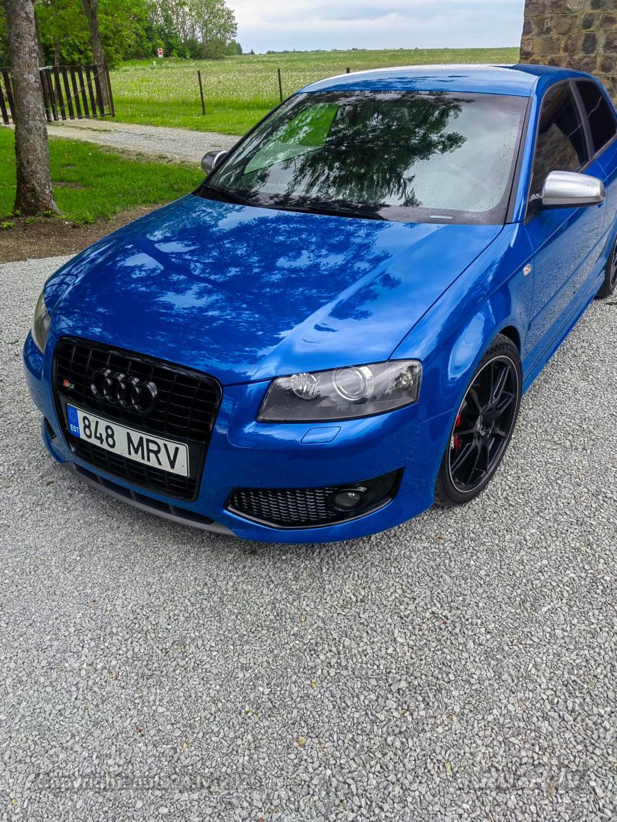 Zils Audi S3 2007 Tallina, ar dzinēja tilpumu 2.00 L un nobraukumu 196 tūkst. km par 17500 €, foto 1 vietnē AUTOMOTO.COM.LV