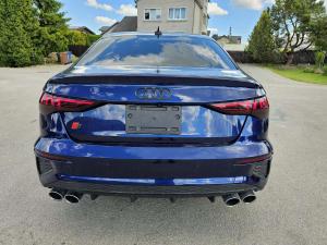 Blue Audi S3 2023 in Siauliai, with an engine capacity of 1.98 L and mileage of 35 thousand km for 22100 €, photo 10 on AUTOMOTO.COM.LV