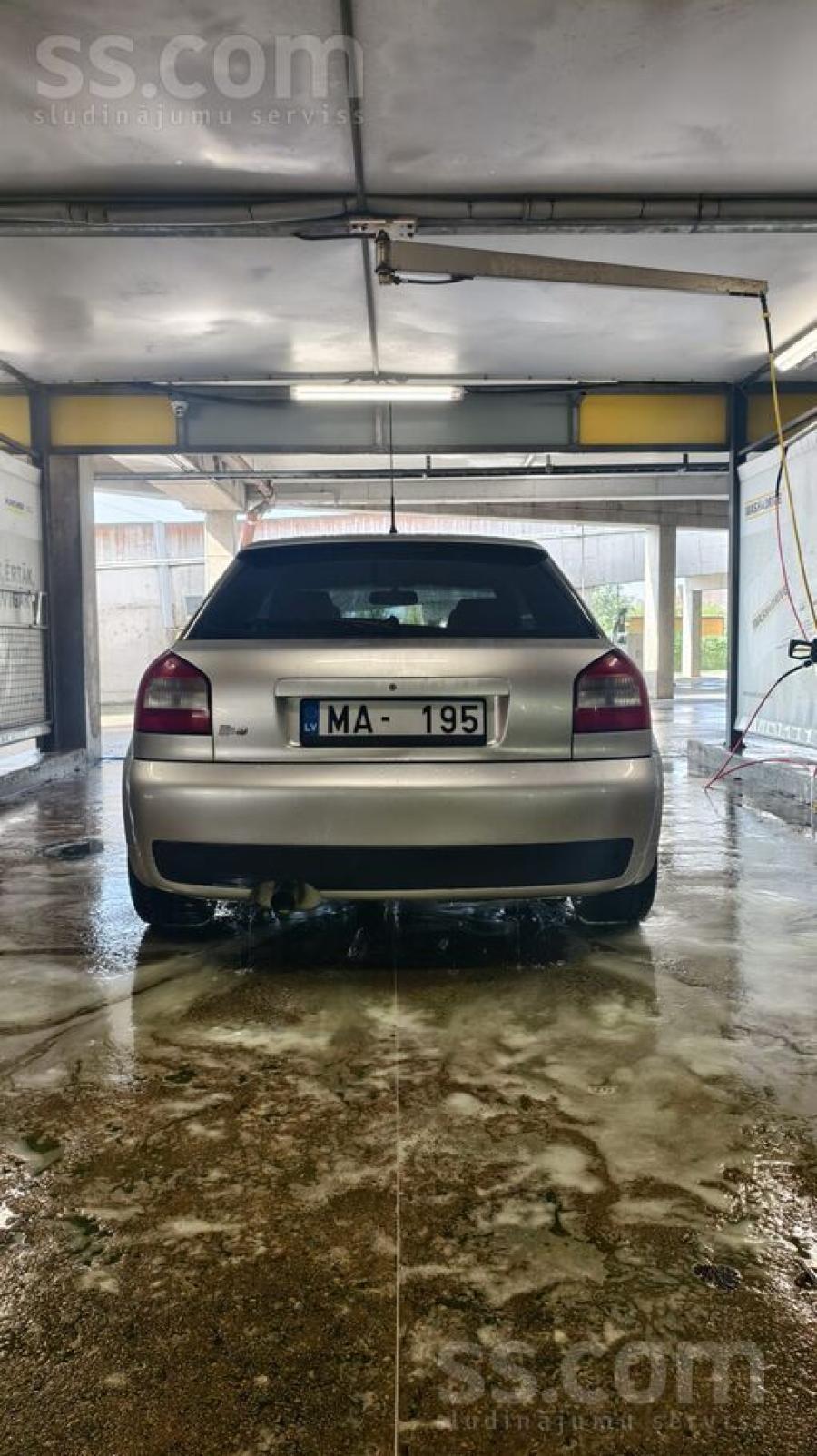 Grey Audi S3 2000 in Riga, with an engine capacity of 1.80 L and mileage of 274 thousand km for 7890 €, photo 3 on AUTOMOTO.COM.LV
