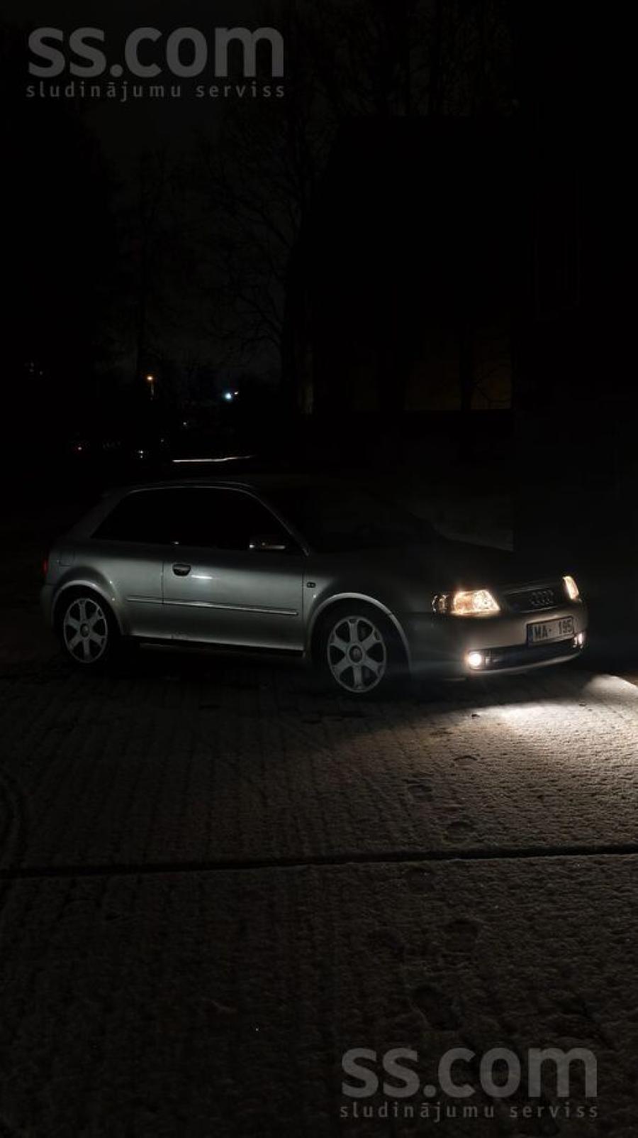 Grey Audi S3 2000 in Riga, with an engine capacity of 1.80 L and mileage of 274 thousand km for 7890 €, photo 4 on AUTOMOTO.COM.LV