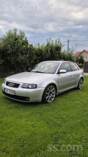 Grey Audi S3 2003 in Talsi, with an engine capacity of 1.80 L and mileage of 342 thousand km for 5300 €, photo  on AUTOMOTO.COM.LV