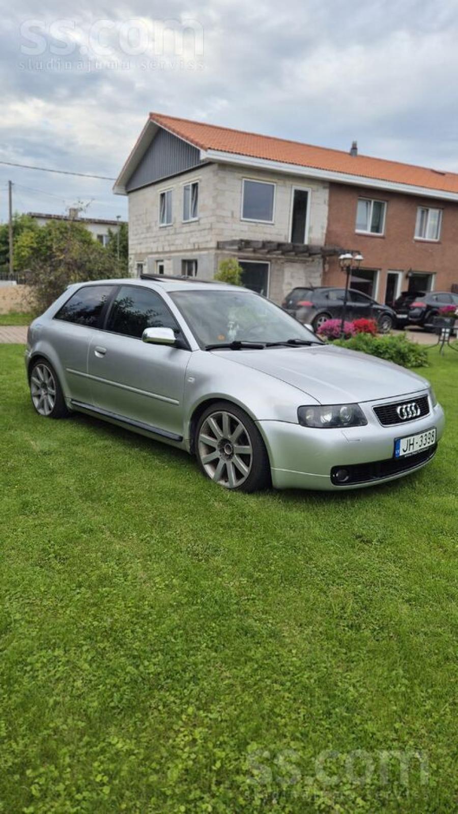 Grey Audi S3 2003 in Talsi, with an engine capacity of 1.80 L and mileage of 342 thousand km for 5300 €, photo 3 on AUTOMOTO.COM.LV