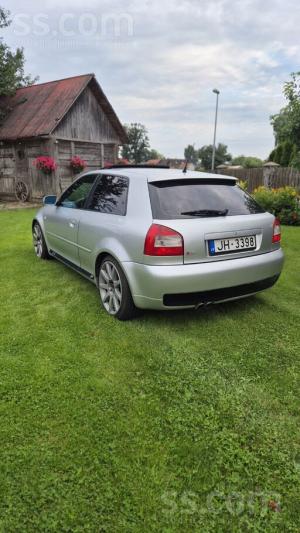 Grey Audi S3 2003 in Talsi, with an engine capacity of 1.80 L and mileage of 342 thousand km for 5300 €, photo 4 on AUTOMOTO.COM.LV