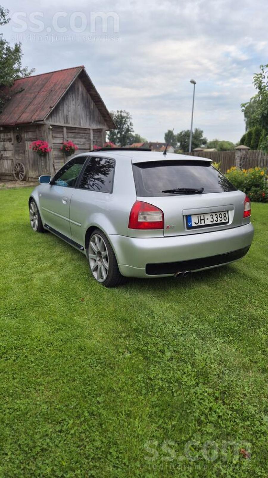 Grey Audi S3 2003 in Talsi, with an engine capacity of 1.80 L and mileage of 342 thousand km for 5300 €, photo 4 on AUTOMOTO.COM.LV