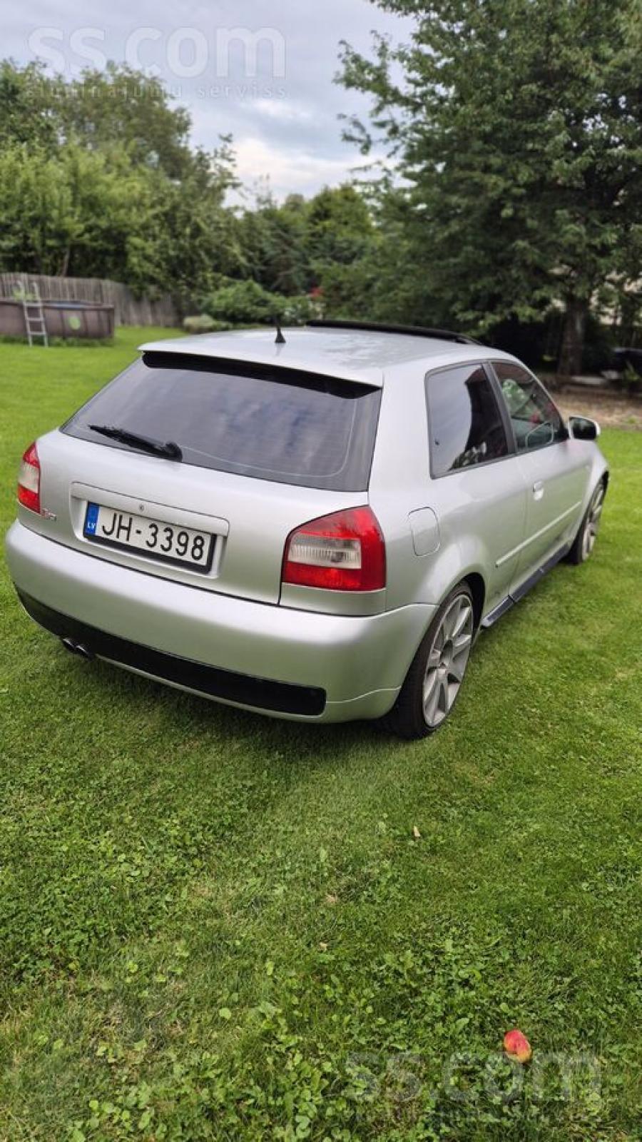 Grey Audi S3 2003 in Talsi, with an engine capacity of 1.80 L and mileage of 342 thousand km for 5300 €, photo 5 on AUTOMOTO.COM.LV