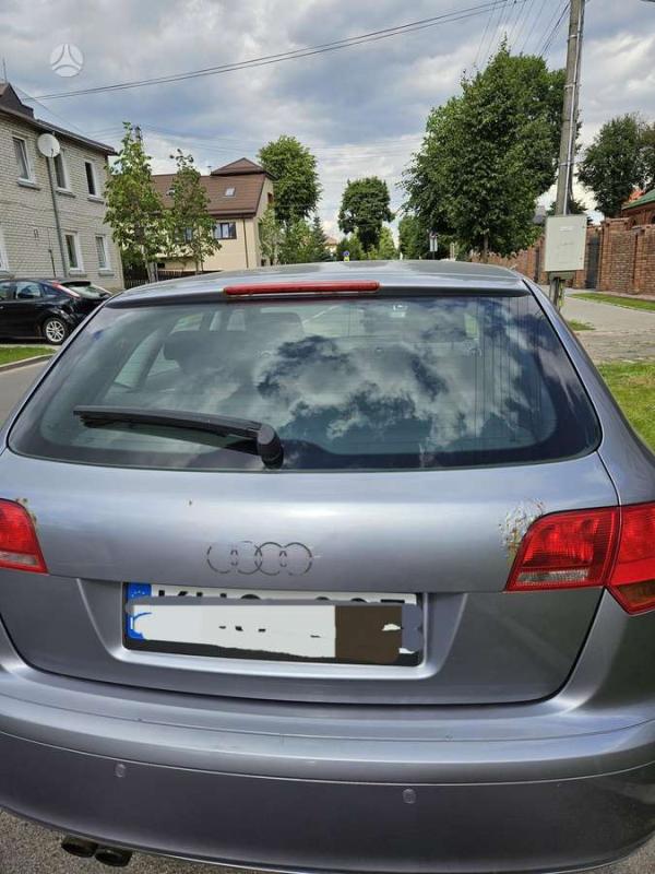 Pelēks Audi S3 2005 Kauņa, ar dzinēja tilpumu 1.98 L un nobraukumu 387 tūkst. km par 3800 €, foto 3 vietnē AUTOMOTO.COM.LV