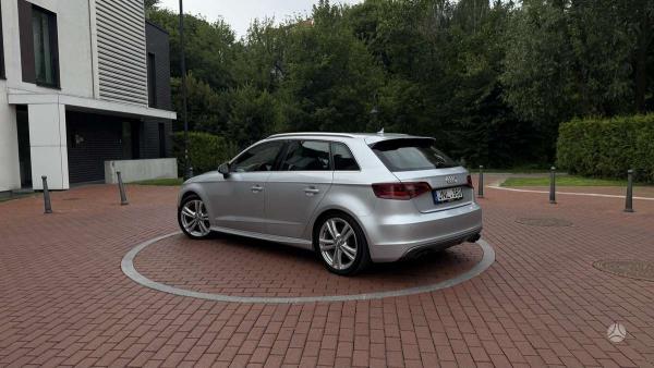 Pelēks Audi S3 2013 Viļņa, ar dzinēja tilpumu 1.98 L un nobraukumu 201 tūkst. km par 13700 €, foto 5 vietnē AUTOMOTO.COM.LV