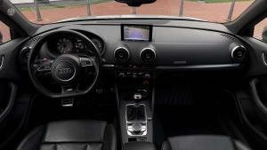 Grey Audi S3 2013 in Vilnius, with an engine capacity of 1.98 L and mileage of 201 thousand km for 13700 €, photo 11 on AUTOMOTO.COM.LV