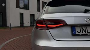 Grey Audi S3 2013 in Vilnius, with an engine capacity of 1.98 L and mileage of 201 thousand km for 13700 €, photo 24 on AUTOMOTO.COM.LV